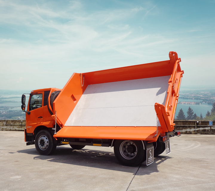 Tipper body 5m3 (3-way) | STEELMER